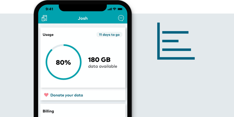 Manage your data | Optus