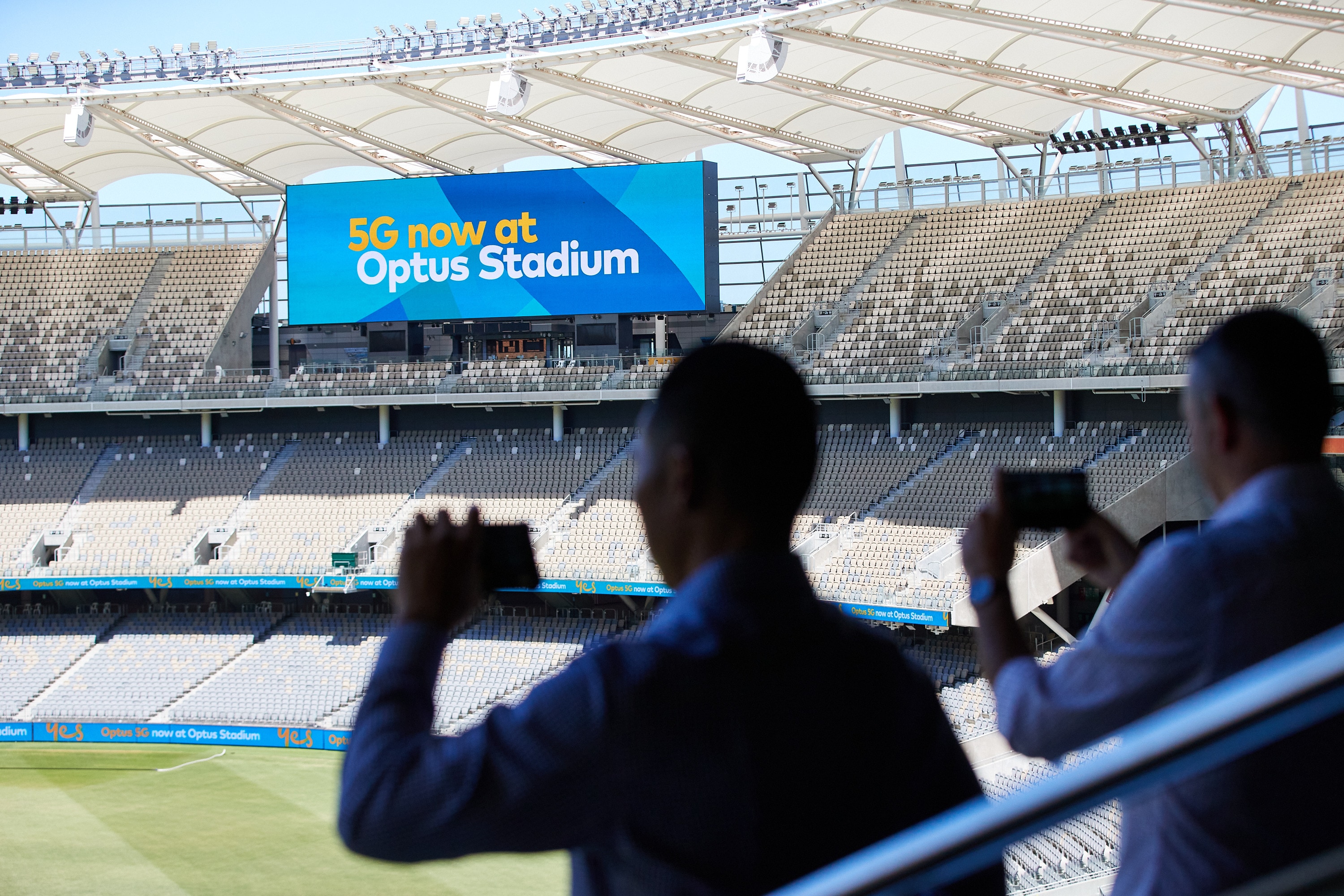 Sport and Entertainment Fans to experience 5G at Optus Stadium