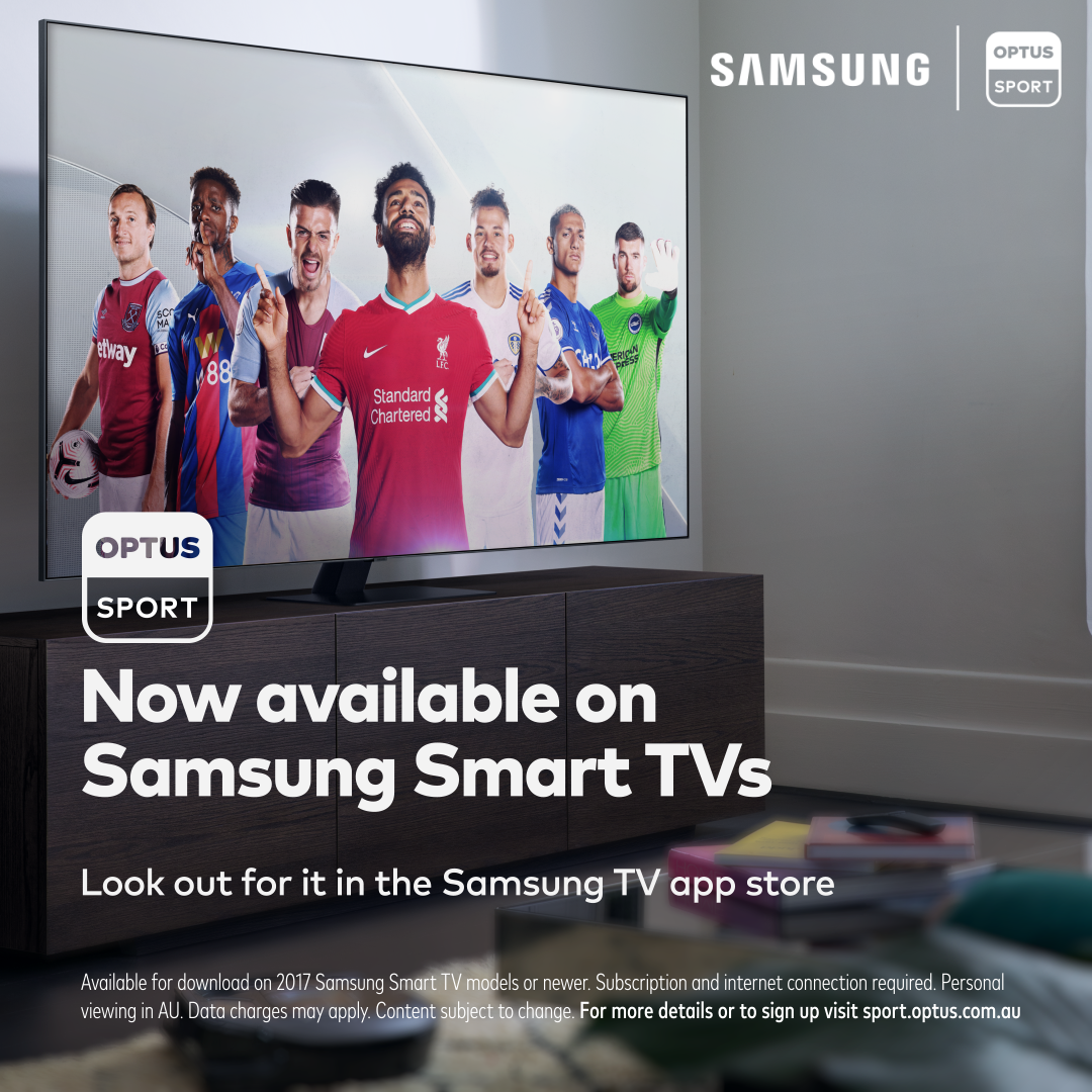 Optus Sport gets smart by adding Samsung to its roster