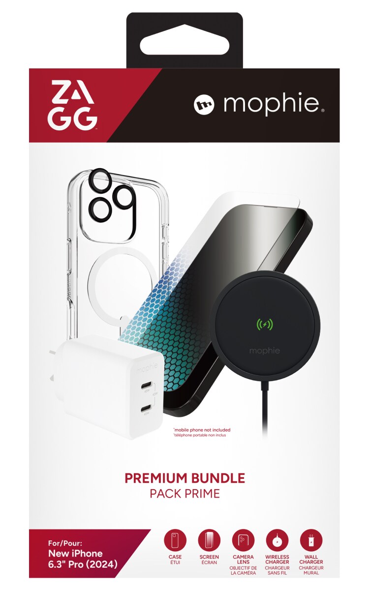 Zagg iPhone 16 Pro Premium Bundle | Optus