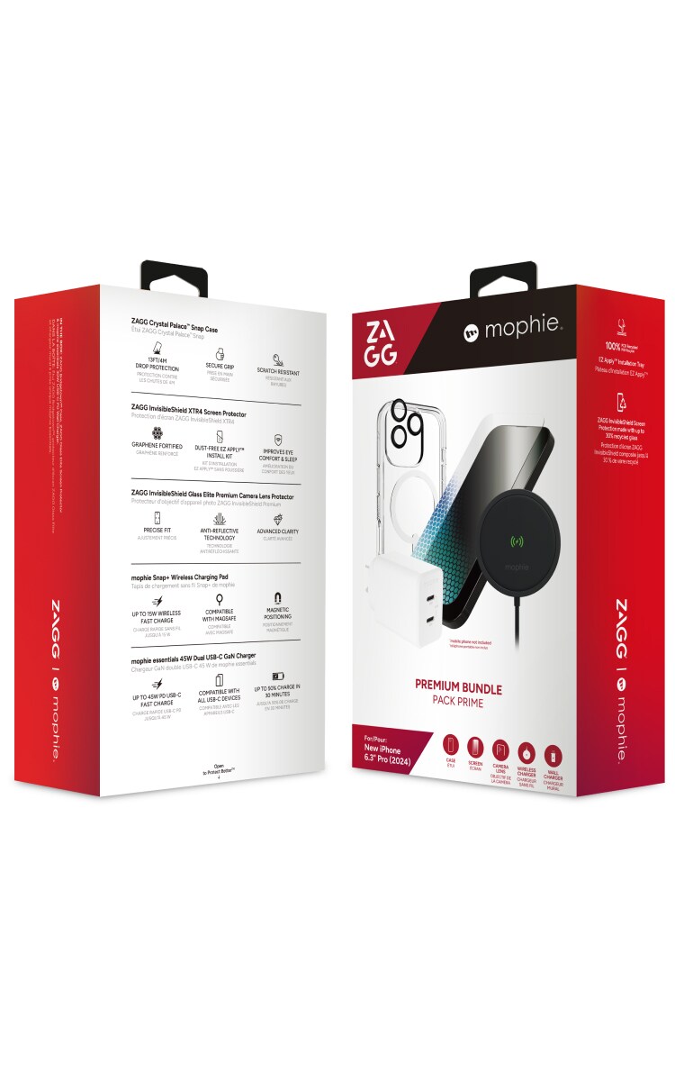 Zagg iPhone 16 Pro Premium Bundle | Optus