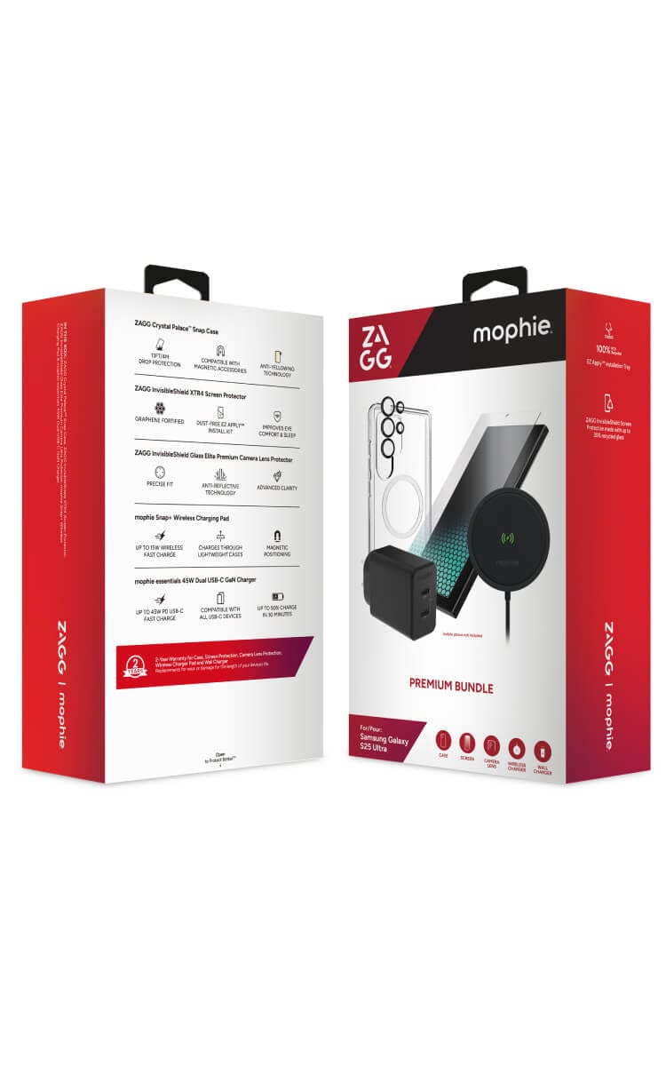 ZAGG Samsung S25 Ultra Premium Accessory Bundle | Optus