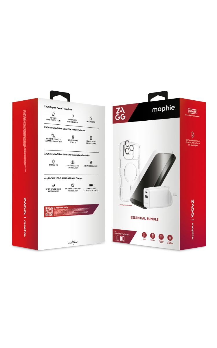 Zagg iPhone 17 Pro Max Essential Bundle | Optus