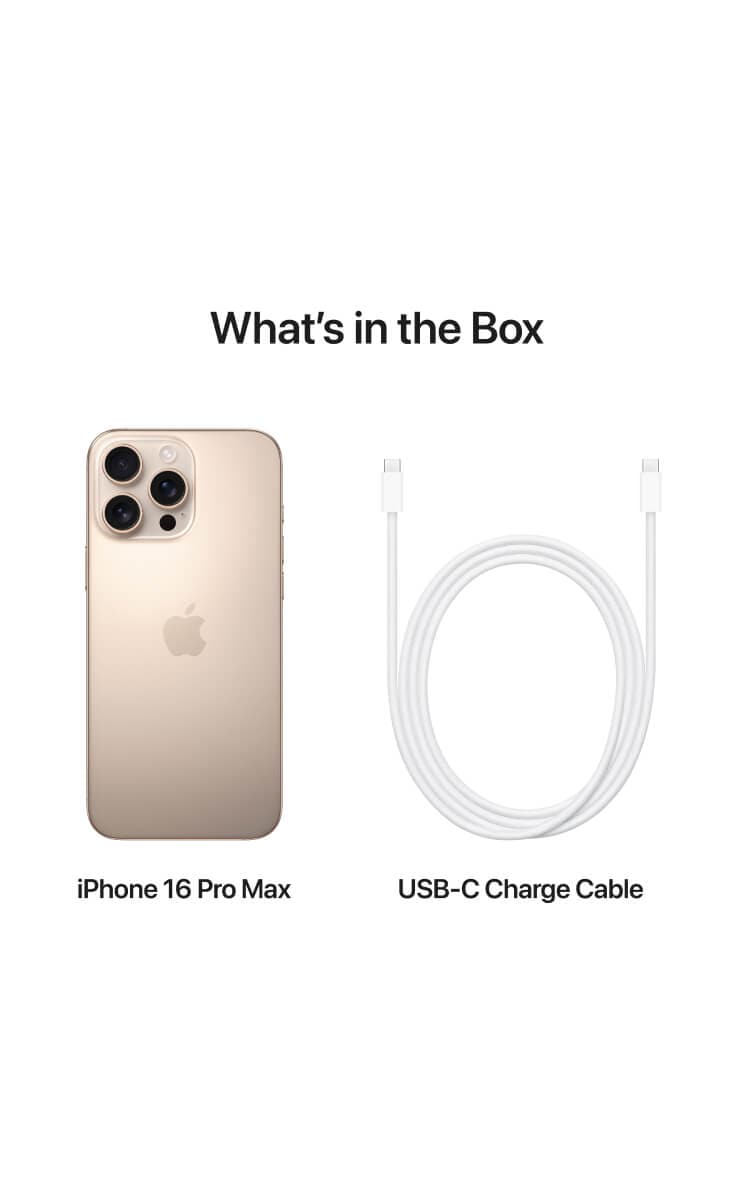 Buy Apple iPhone 16 Pro Max on Plan | Optus