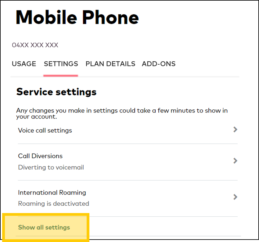 How to change or check your phone number listing