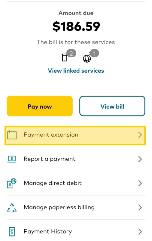 How to request more time to pay your bill