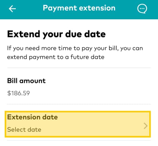 How to request more time to pay your bill