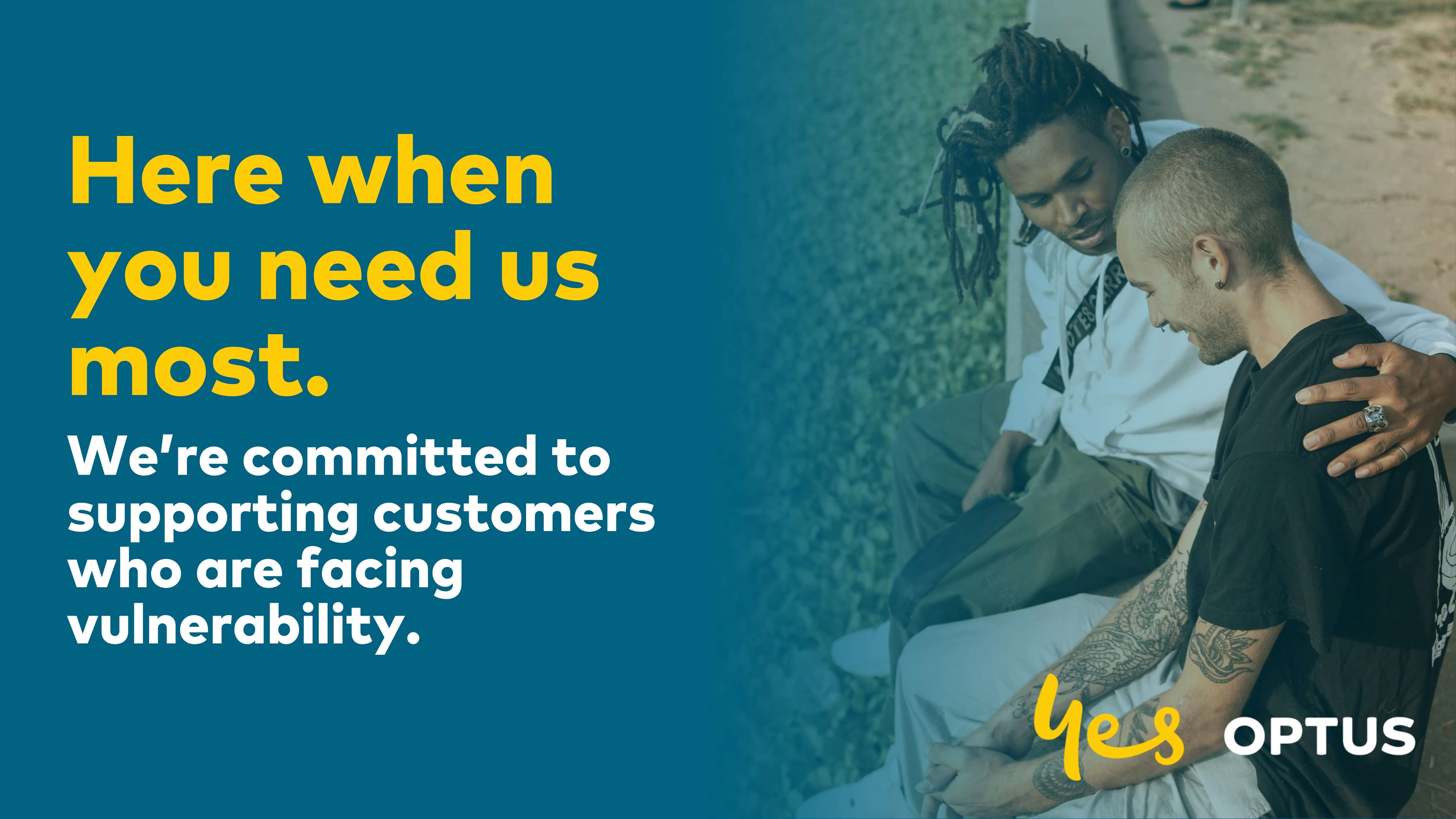 Optus launches new Policy reaffirming support for vulnerable customers