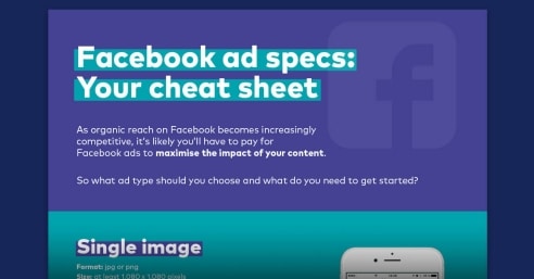 Facebook ad specs for mobile | Optus