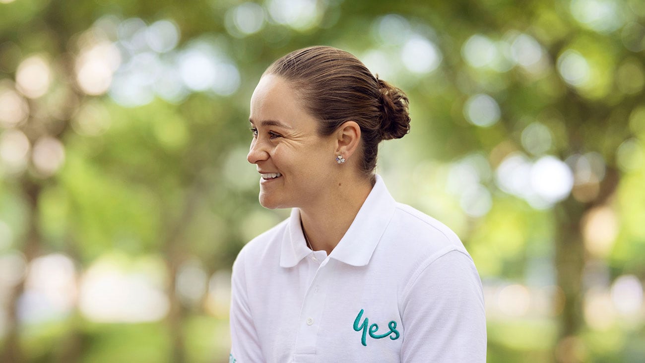 Ash Barty Chief of Inspiration at Optus