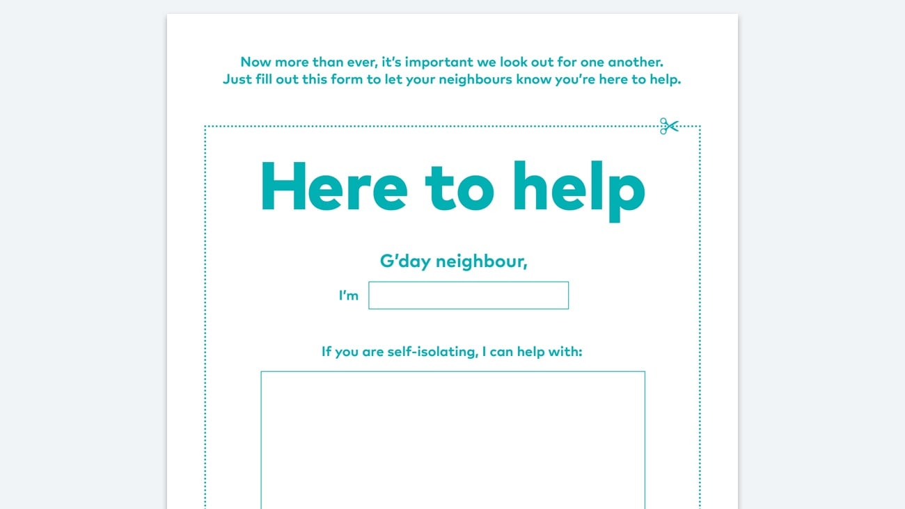 Be a hero with the help of this letter template