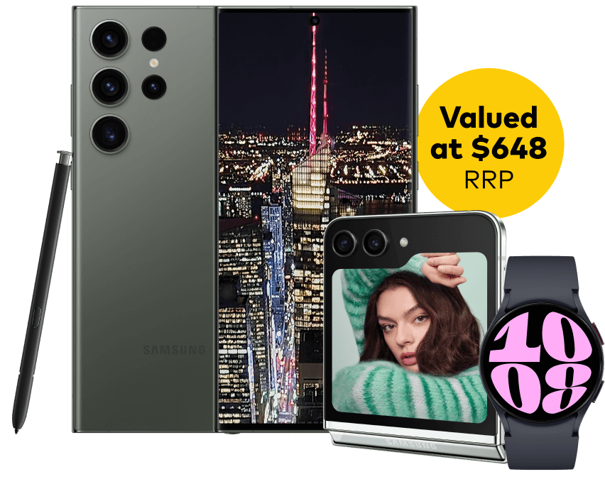 Shop New Samsung Galaxy Phones | Optus