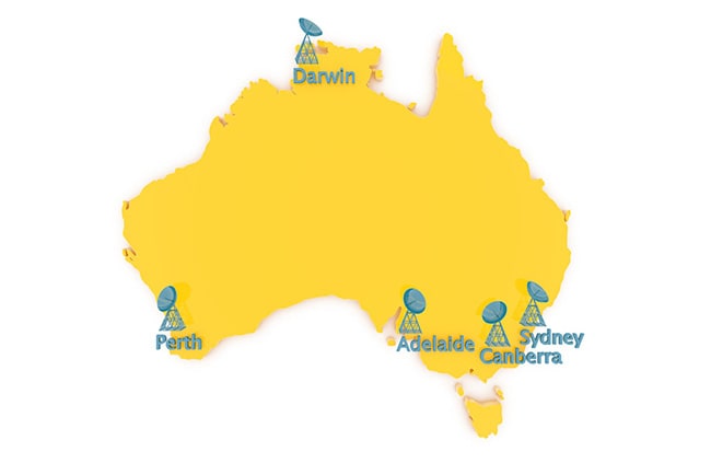 Optus Earth Stations